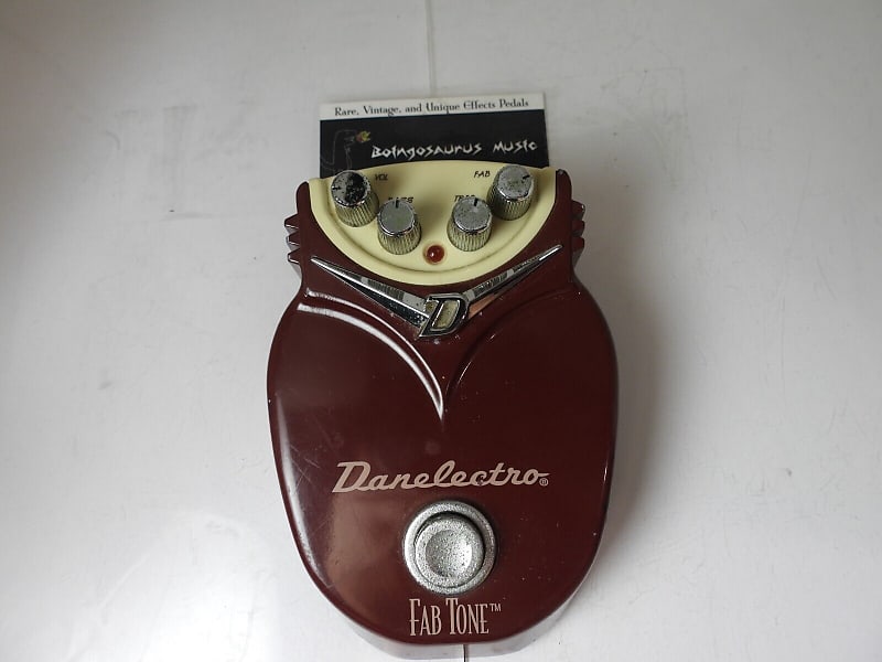 Danelectro Fab Tone Distortion Effects Pedal Free USA Ship | Reverb