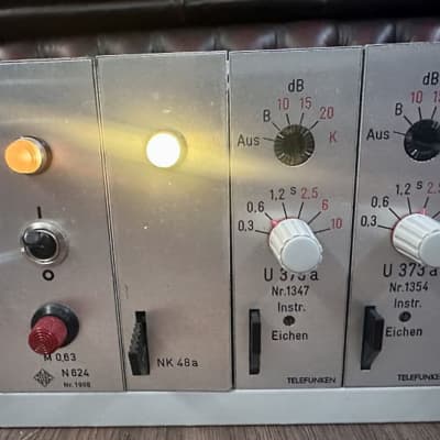 Rare TAB V376 + Telefunken U373a Rack (like V76 & U73b) | Reverb