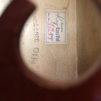 Upright Bass Kay H10 1953 1/4 size | Reverb