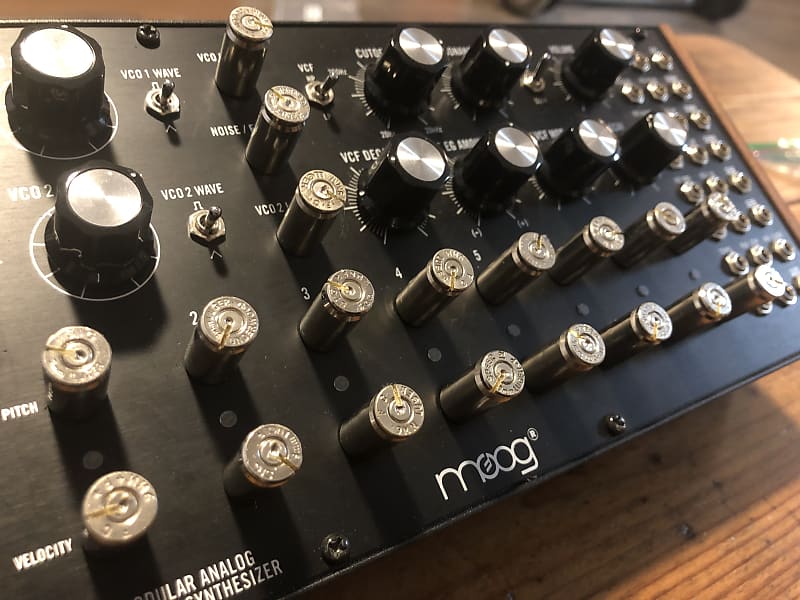Moog DFAM '2A TTP Edition' Knob Set (Nickel) | Reverb