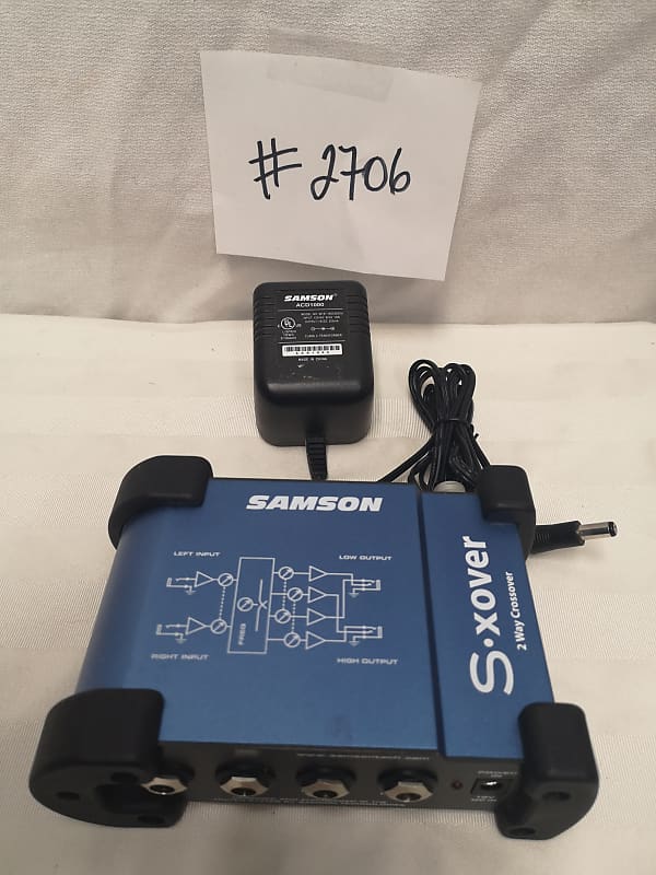 Samson S-xover - Stereo 2-Way Electronic Crossover | Reverb Canada