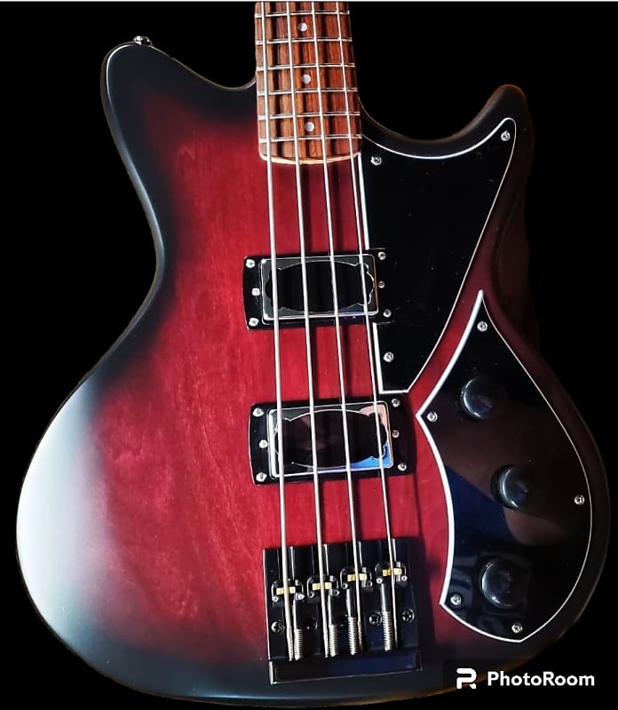 K. Butler Guitars Shark Bass 2022 - Black Cherry Bomb | Reverb