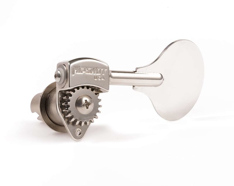 Hipshot Ultralite USA Tuner HB6L Lollipop 1/2 Nickel - | Reverb Canada