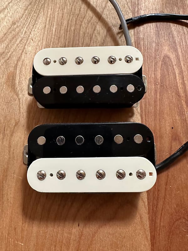 Squier Squier Atomic Humbucking Pickups 2021 - Zebra (Black & | Reverb