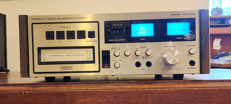 Marantz -( Superscope) TDR - 820 8 Track Recoeder | Reverb