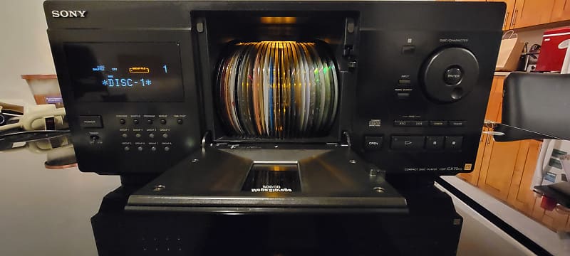 Sony CDP-CX70ES JUKEBOX 200 CD CHANGER in Original Box | Reverb