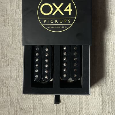 OX4 Hot Duane Humbucker Pickups Set - Black | Reverb