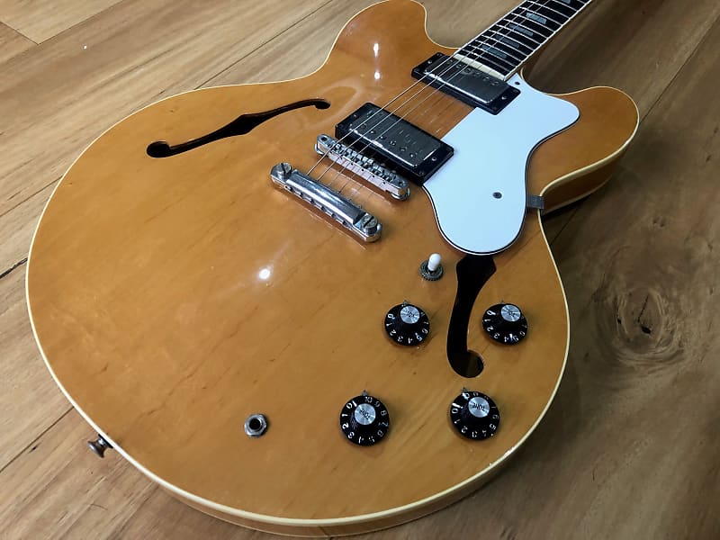 Epiphone Riviera 1984 Natural - Made in Matsumoku Japan | Reverb UK