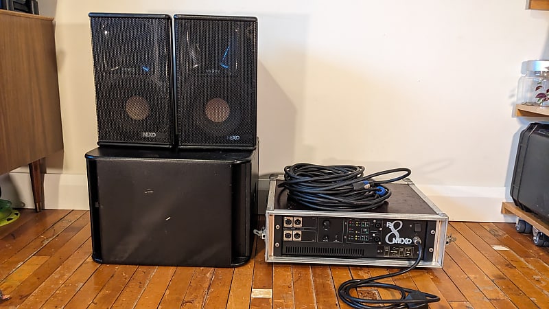 Nexo PS8 LS400 and PS8Amp Loudspeaker PA system | Reverb UK