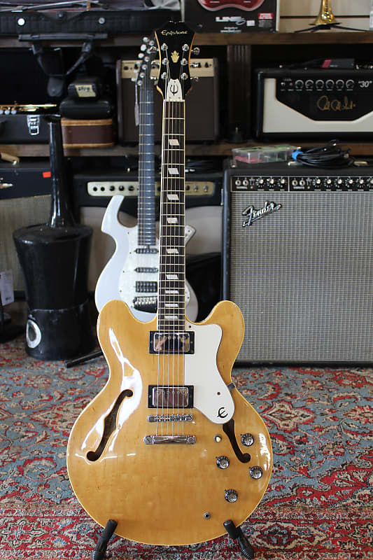 1984 Epiphone Riviera MIJ Japan Matsumoku Guitar Works | Reverb