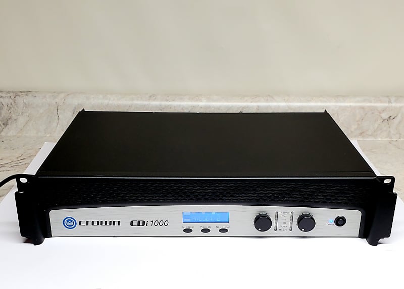 Crown CDi 1000 2-Channel 500W Power Amplifier | Reverb