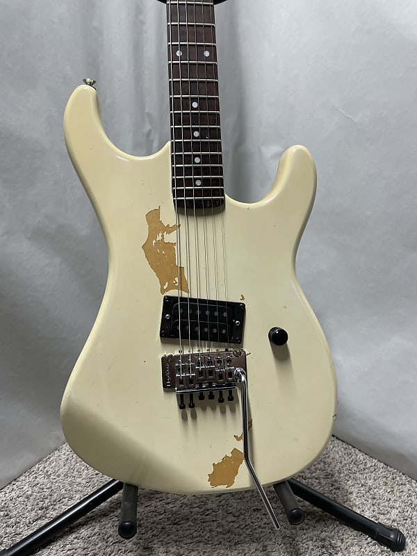 Vintage Kramer Striker 100st - Worn White | Reverb