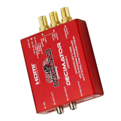 Decimator Version 2 Simultaneously Scales SDI to Both HDMI | Reverb