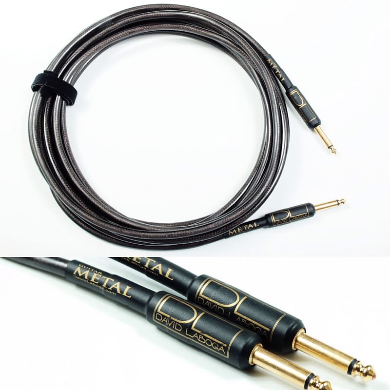David Laboga / DL CABLES Metal series 6m/ 20ft best for | Reverb