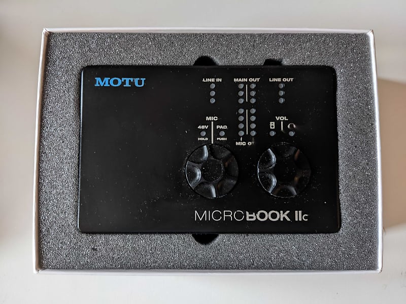 MOTU Microbook IIc 2000s Black | Reverb Australia