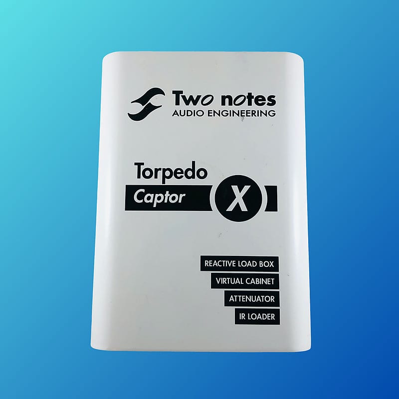 Two Notes Torpedo Captor X 8ohm Stereo Reactive Load Box / | Reverb