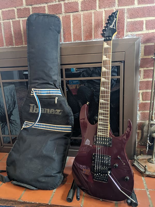 Ibanez RG 320 DX 2002 - Maroon - With whammy bar/tremolo, | Reverb