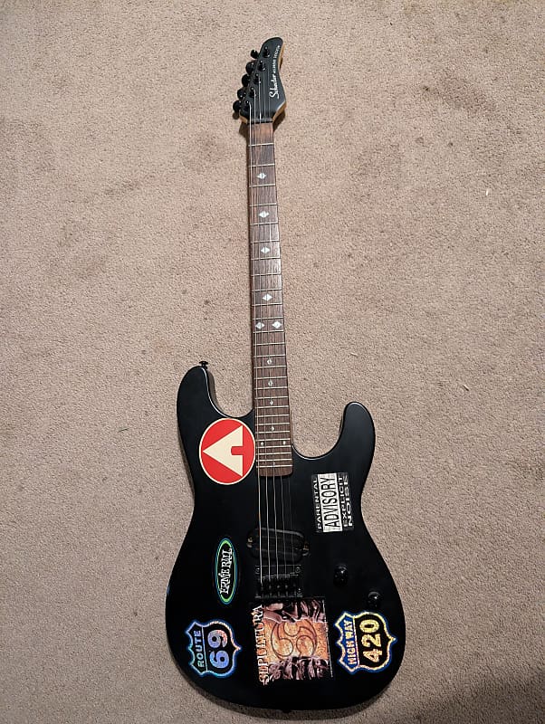 Schecter Cb-2000 2000 - Flat black | Reverb