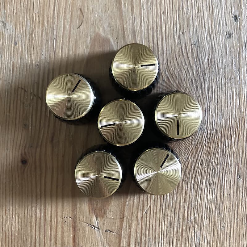 Marshall JMP / JTM / JCM800 Set of x6 control knobs | Reverb
