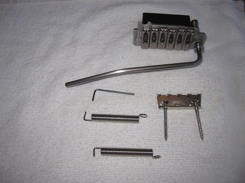 #1 rare nickel Wilkinson VS100 CV convertible trem bridge | Reverb