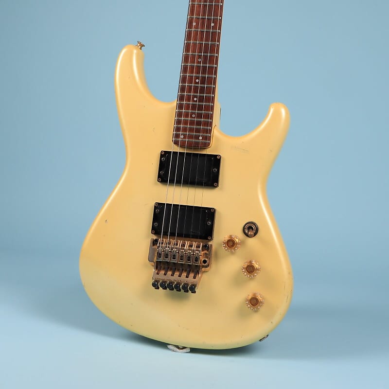 1986 Ibanez Roadstar II RG652 Pearl w/ Edge Tremolo White | Reverb