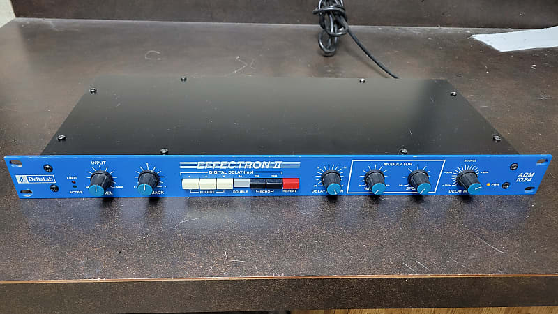 DeltaLab Effectron II ADM 1024 Digital Delay 1980s - Blue | Reverb
