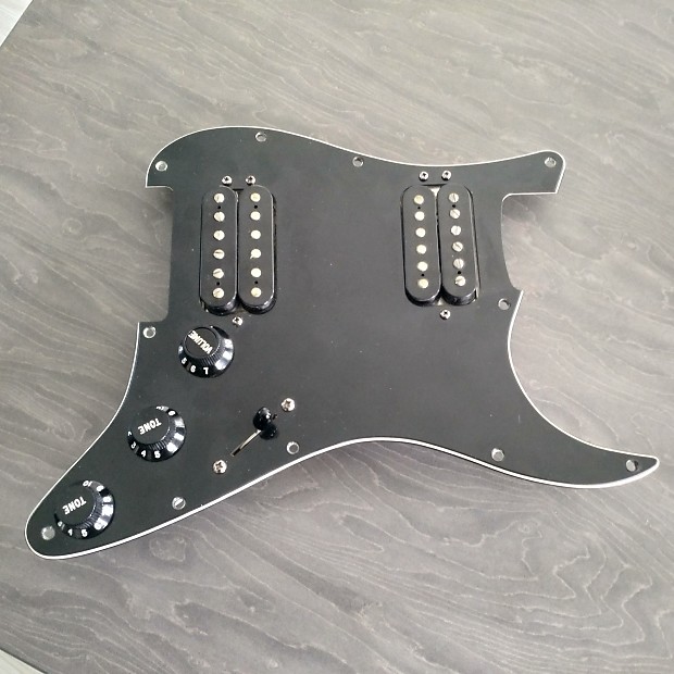 Fender USA Double Fat HH Stratocaster loaded pickguard (S1 | Reverb