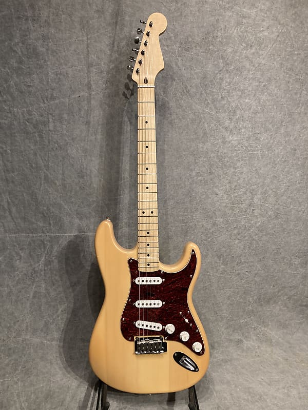Partscaster Stratocaster Recent - Natural/caramel | Reverb