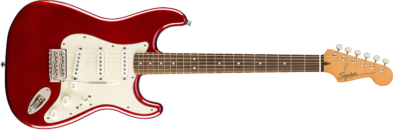 SQUIER - Classic Vibe 60s Stratocaster LF Candy Apple Red | Reverb