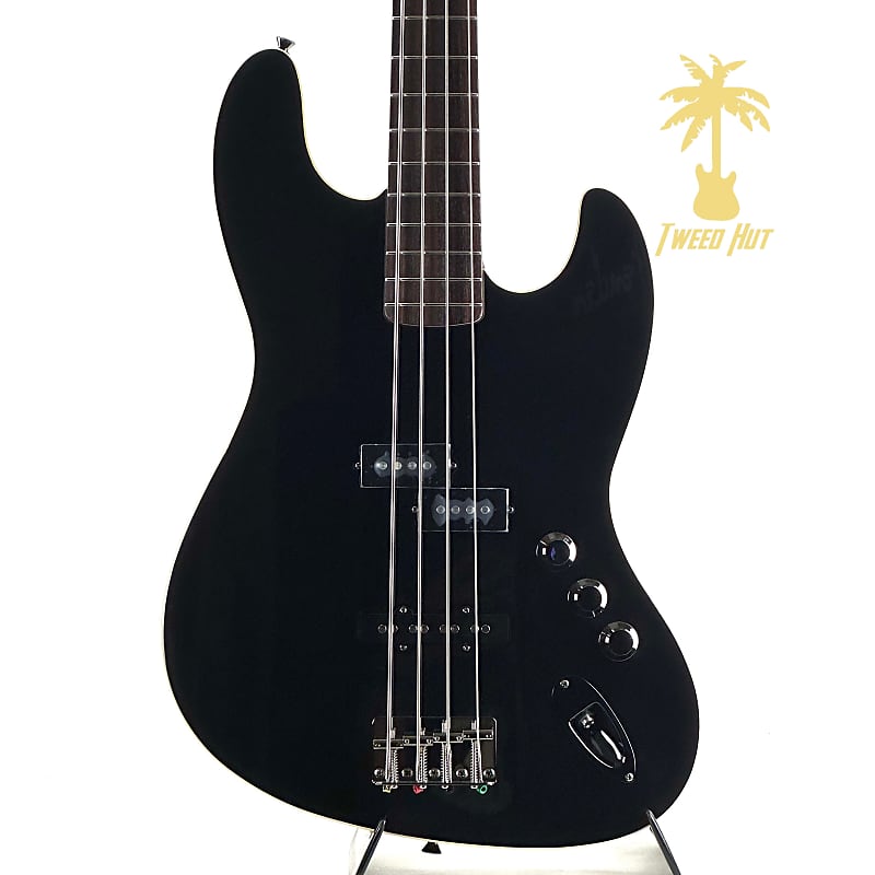 Fender Aerodyne Jazz Bass MIJ - Black | Reverb Fender Aerodyne Jazz Bass MIJ - Black | Reverb