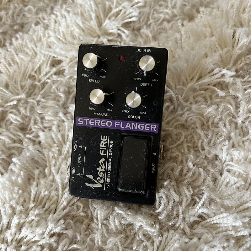 VestaFire Stereo Flanger Guitar Effects Pedal | Reverb