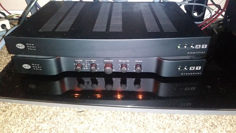 NHT A1 subwoofer amplifier & X1 subwoofer crossover | Reverb