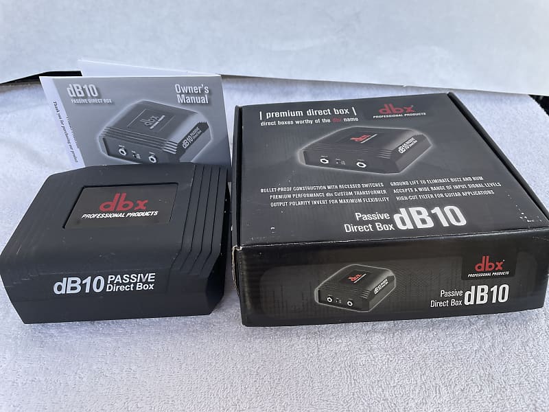 dbx db10 Passive Direct Box Ser# 10008313 | Reverb