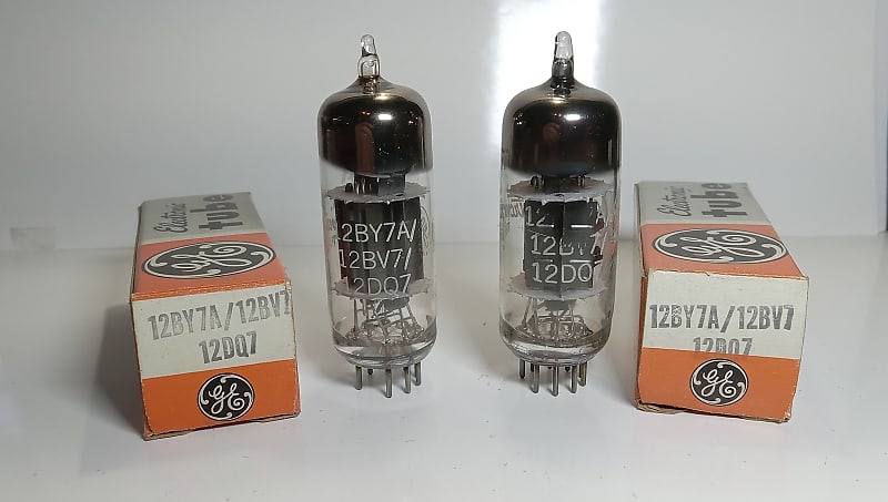 Pair of NOS GE 12by7a Hickock tested | Reverb