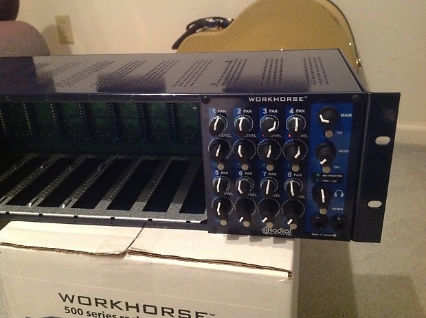 Radial Workhorse 500 Series Summing Rack 2014 | Reverb