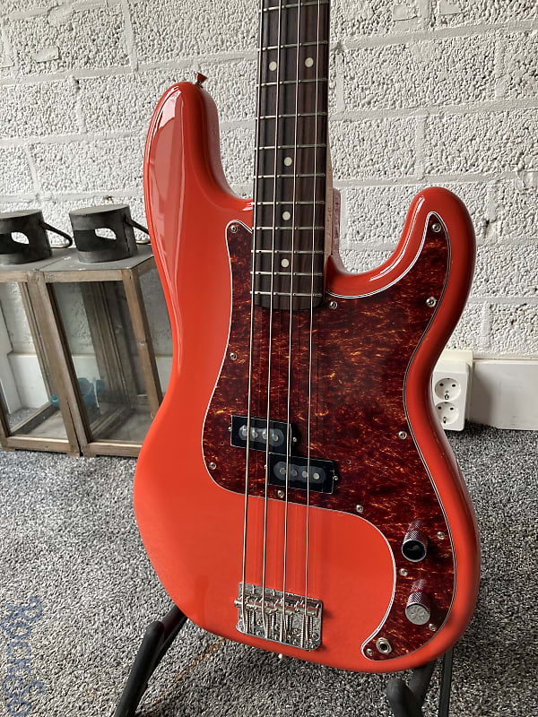 Tokai Hard Puncher P-Bass TPB97 Fiesta Red | Reverb