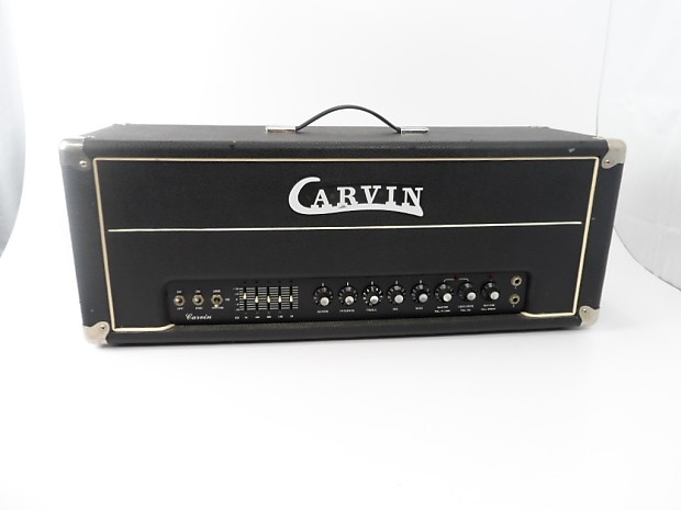 Vintage Carvin X100B Series III 100 Watt Tube Guitar Head | Reverb