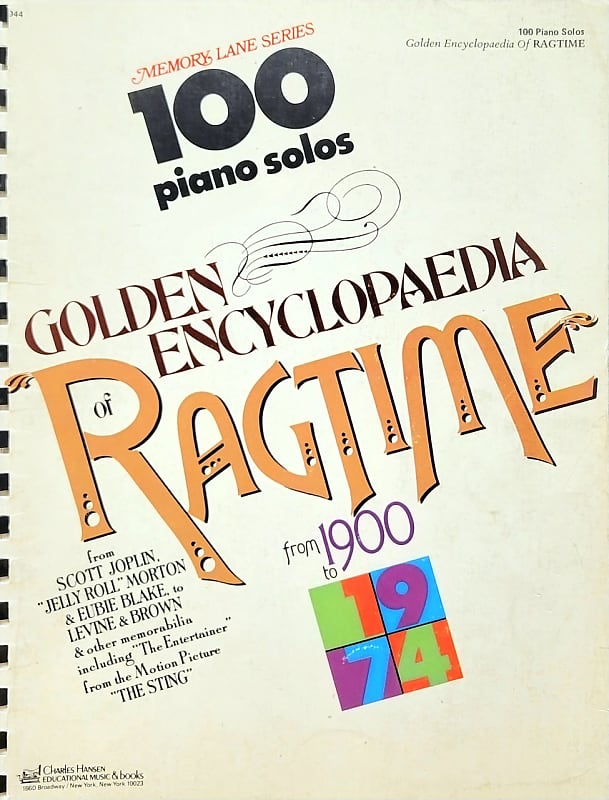 USED/VINTAGE BOOK - 100 Piano Solos - Golden Encyclopedia | Reverb