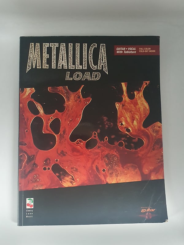 Metallica Load Paperback Tablature Book | Reverb