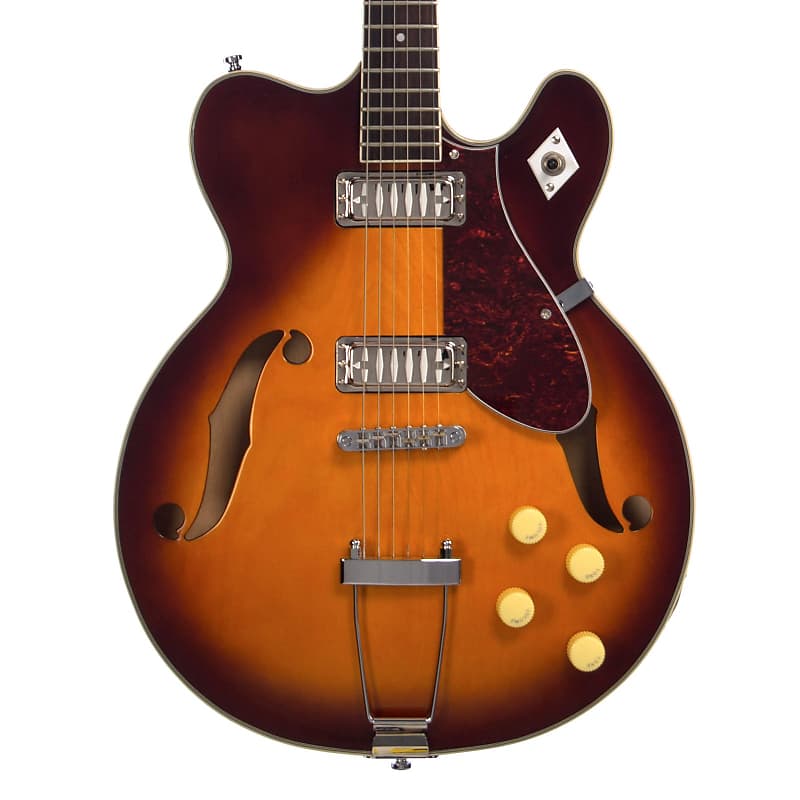 Airline Guitars H74 STD - Honeyburst - Vintage | Reverb Deutschland