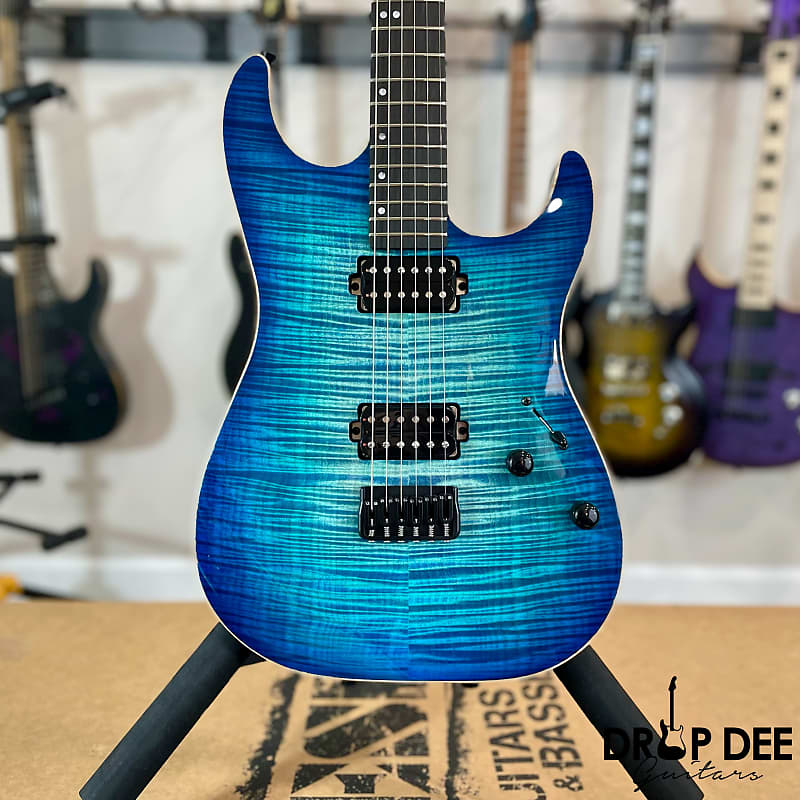 Schecter USA Custom Shop Sunset Custom-II Electric Guitar w/ | Reverb