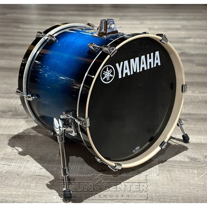 Yamaha Stage Custom Birch Bass Drum 18x15 Deep Blue Sunburst | Reverb