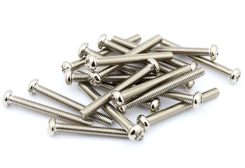 20pcs M3 Humbucker/Pickup Mounting Screws for Import Guitars | Reverb