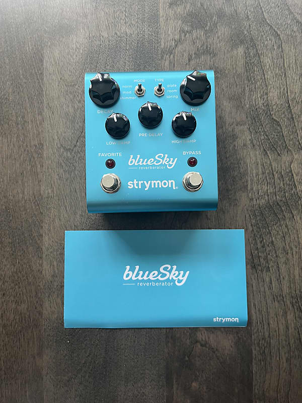 Strymon Blue Sky Reverberator V1 2010 - 2022 - Blue | Reverb