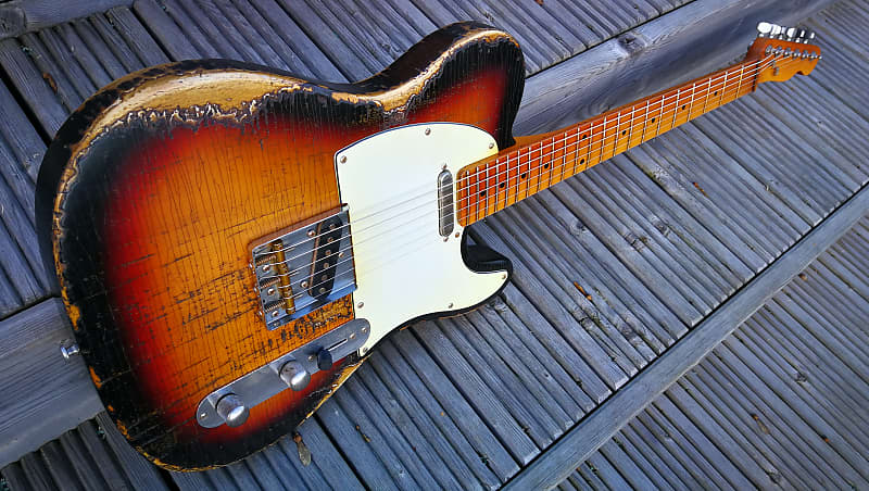 Vtt Relics Telecaster 50's - Sunburst | Reverb