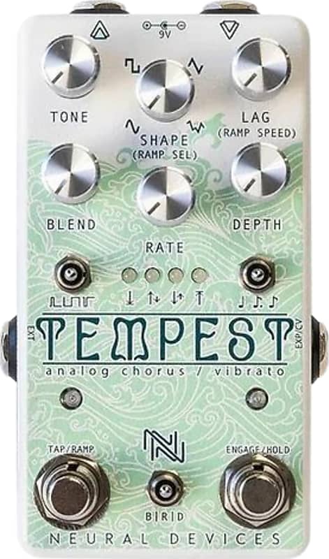 Neural Devices Tempest Chorus/Vibrato Effects Pedal | Reverb