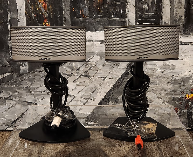 Bose BOSE Companion 5 Multimedia Speakers 90 - Grey metal | Reverb