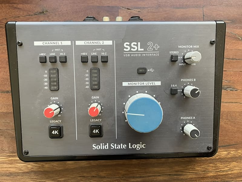 Solid State Logic SSL 2+ USB Audio Interface | Reverb