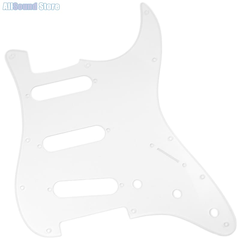 CLEAR TRANSPARENT Pickguard for Fender® Stratocaster Strat | Reverb