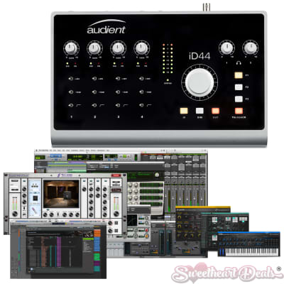 Audient iD44 20in/24out Audio Interface with Arc Creative Hub | Reverb